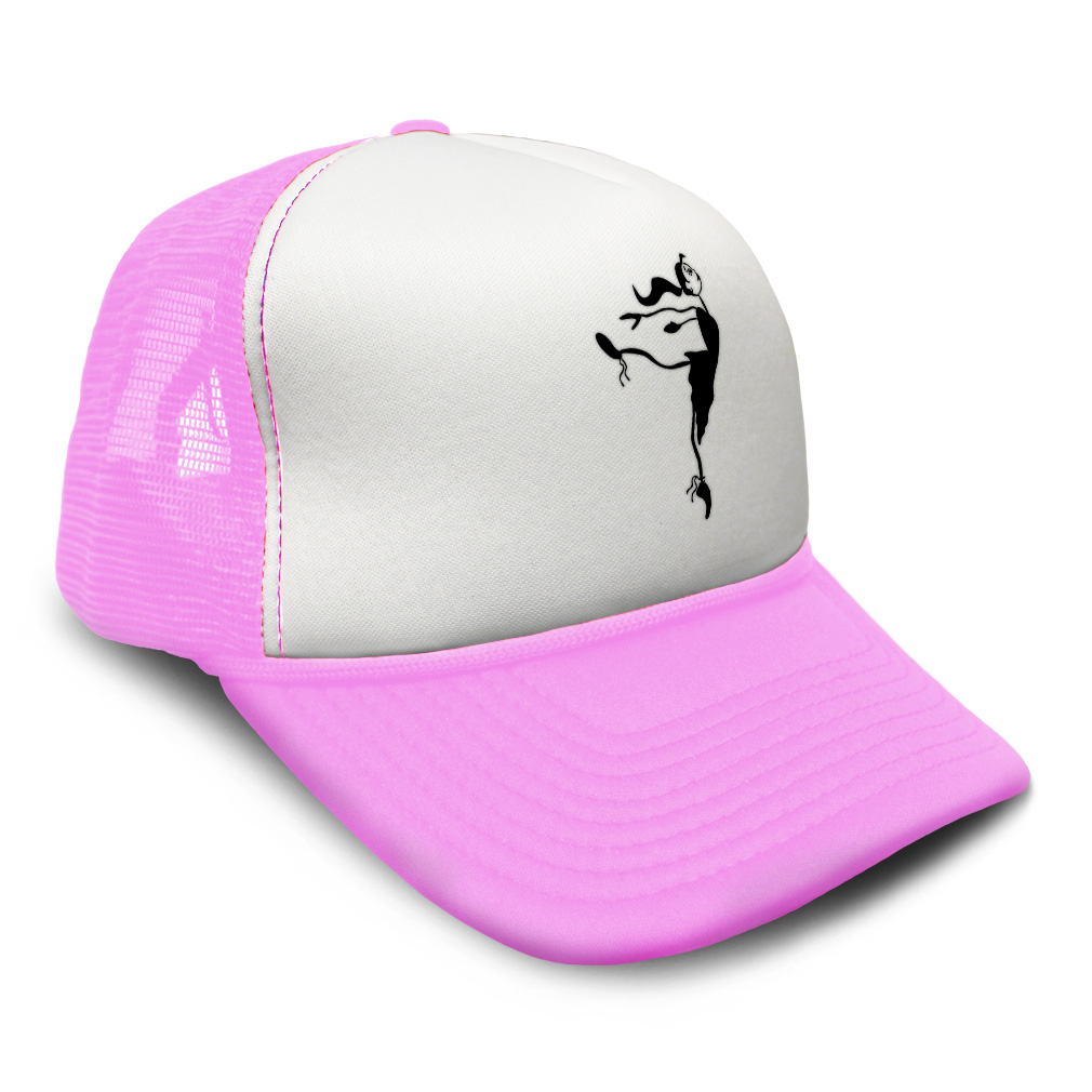Trucker Hat Ballet Dancer Girly Ballerina Snapback Baseball Cap for Men ...