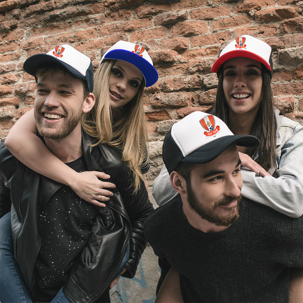Trucker Hat Peru Soccer Best Team Shield Snapback Baseball Cap for Men ...