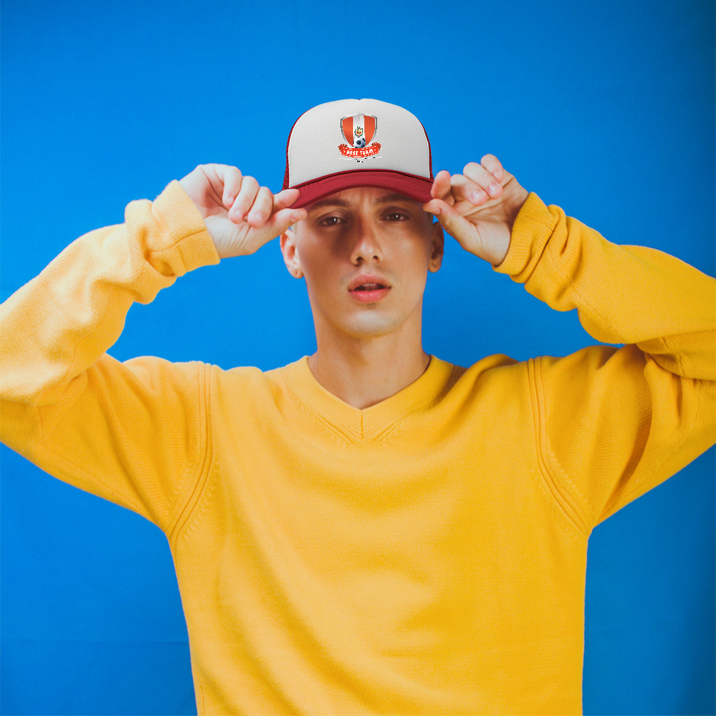 Trucker Hat Peru Soccer Best Team Shield Snapback Baseball Cap for Men ...