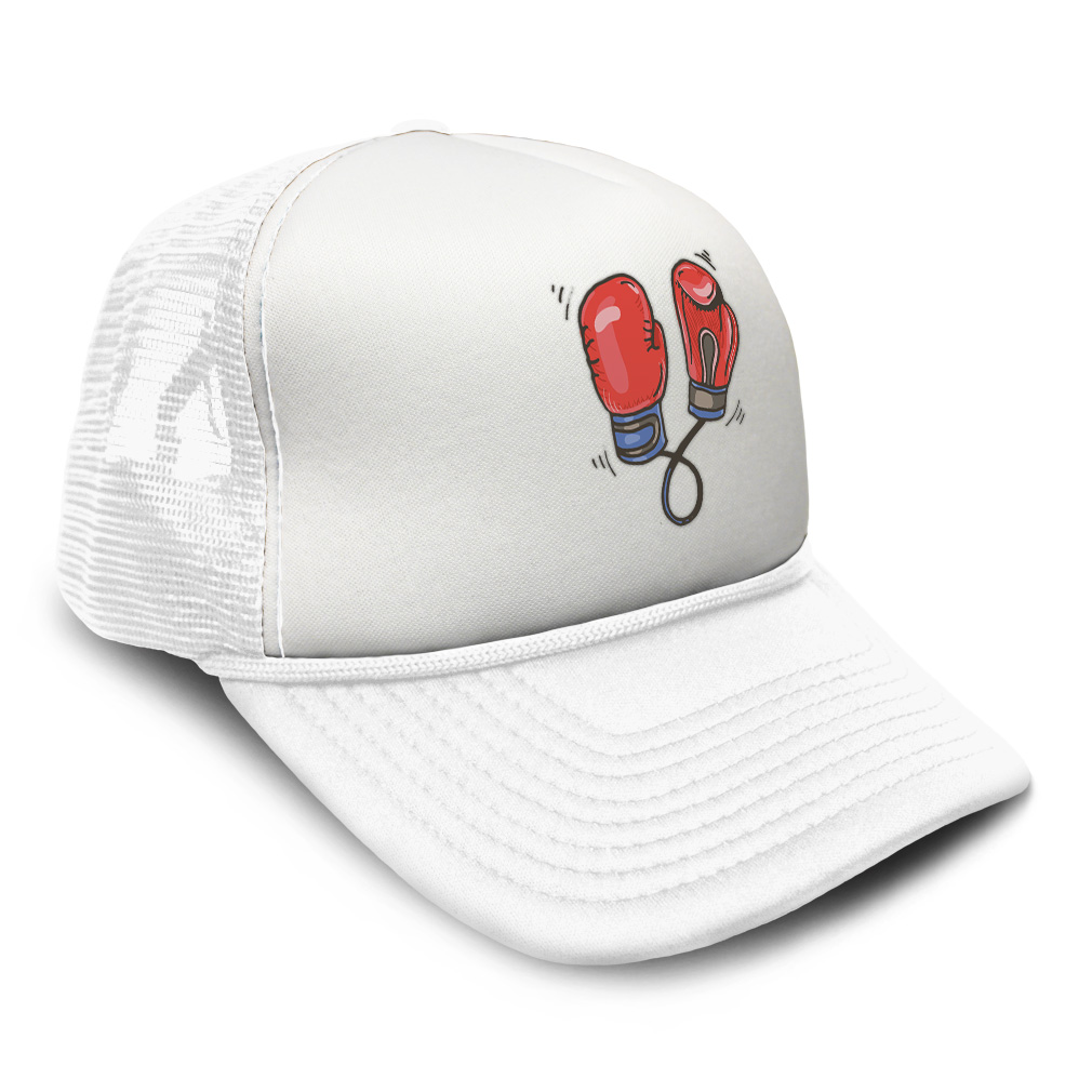 Trucker Hat Boxing Gloves Sports Boxing Snapback Baseball Cap for Men ...